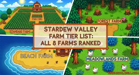 Stardew Valley Farm Tier List August 2026 S Tier To D Tier