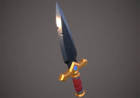 ArtStation - Stylized Dagger