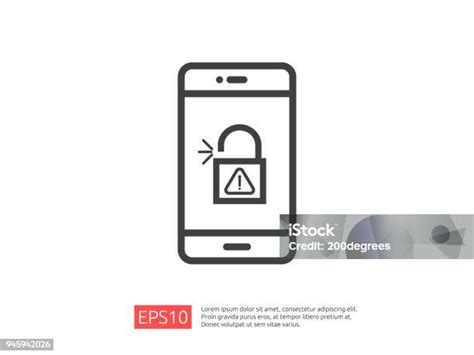 手機打開掛鎖注意圖示驚嘆號警告警報標誌帳戶訪問安全橫幅概念安全安全的個人接入 使用者授權 Vpn 互聯網保護向量圖形及更多vpn圖片 Istock