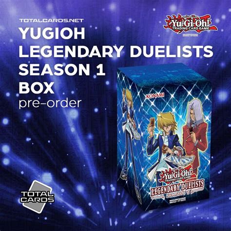 Yu Gi Oh Legendary Duelist Season 1 Box Available To Pre Order Down