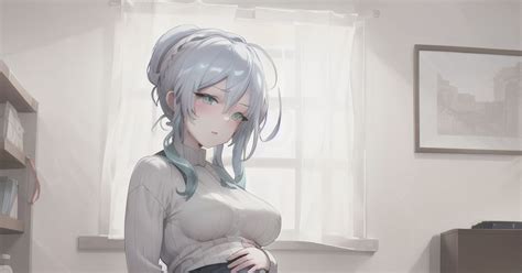 人付き合いが苦手な未亡人の雪女さん 婚后怀孕 竹林听雨のイラスト Pixiv