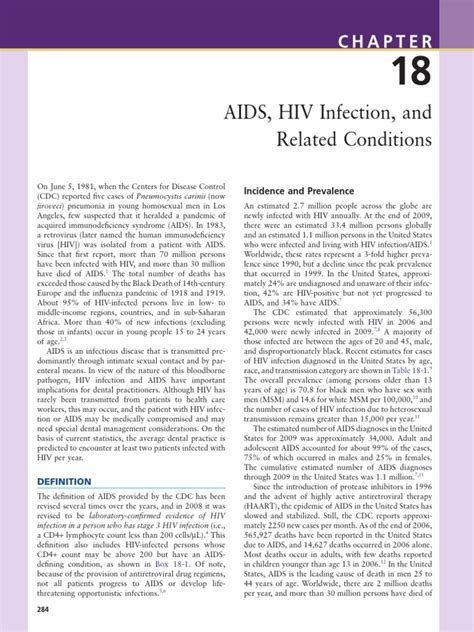 Chapter 18 Pdf Hiv Aids Management Of Hiv Aids