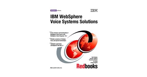 dialogic environment ibm websphere voice systems solutions [book]