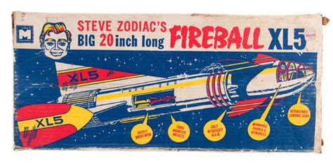 Hakes Fireball Xl5 Spaceship In Box