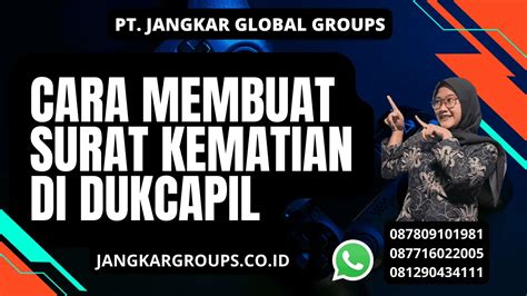 Cara Membuat Surat Kematian Di Dukcapil