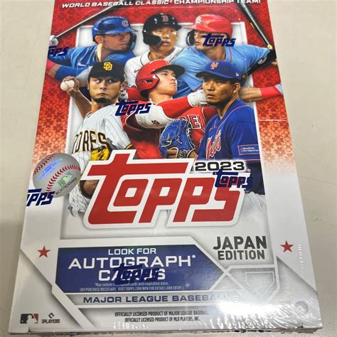 Yahooオークション 2023 Topps Mlb Baseball Japan Special Edition