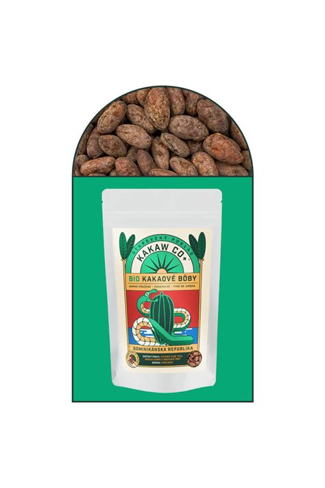 Bio Celé Kakaové Bôby Dominikánska Republika Kakawco Sk