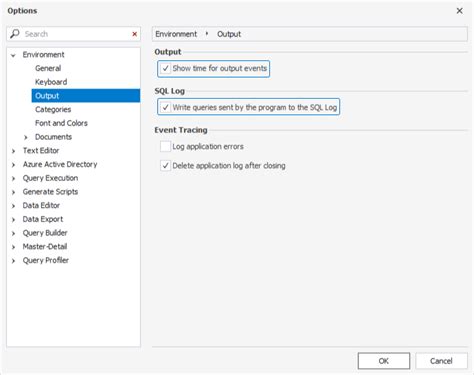 viewing server messages and errors