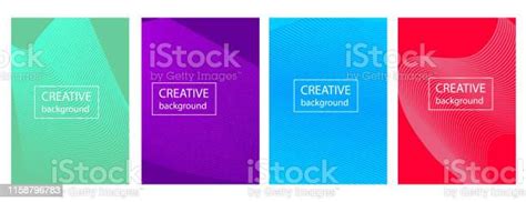 추상적 인 라인과 기하학적 패턴과 다채로운 그라데이션 커버 디자인 0명에 대한 스톡 벡터 아트 및 기타 이미지 0명 개체