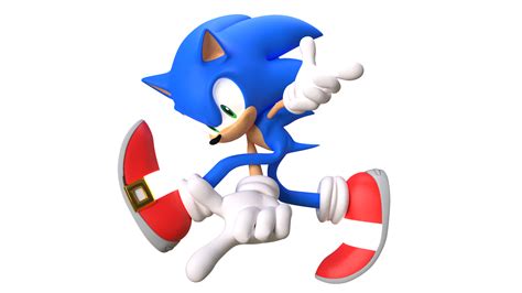 I Made A Render Using The Sonic Adventure Pose Sonicthehedgehog