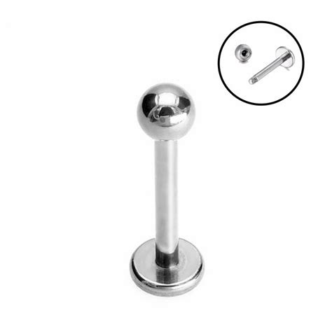 Piercing Tragus Labret Cartilagem Medusa Bolinha Aço Shopee Brasil