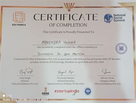 Mahendra Kumar On Linkedin Thrilled To Have Earned My Certificate In