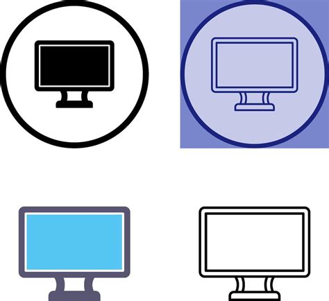 Lcd Icon Design 44168865 Vector Art At Vecteezy