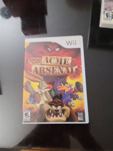 Wii Looney Tunes Acme Arsenal Etsy