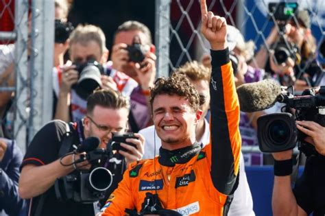 F1マイアミ決勝速報｜ランド・ノリス、f1参戦6年目にして初優勝！ フェルスタッペンを下す。角田裕毅7位入賞 モータースポーツ カー