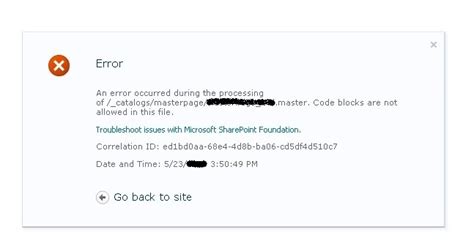Ms Library Moss Sharepoint Library Code Blocks Are Not Allowed In