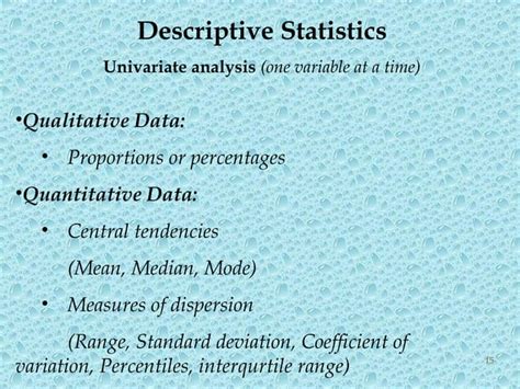 Biostatistics Ppt Physics Science