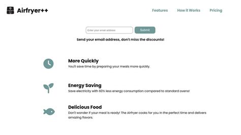 Product Landing Page