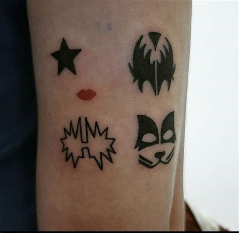 Kiss 🖤 Kiss Tattoos Rock Tattoo Rockstar Tattoo