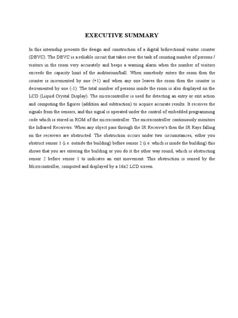 Bidirectional Visitor Counter Using 8051 Microcontroller Intenship