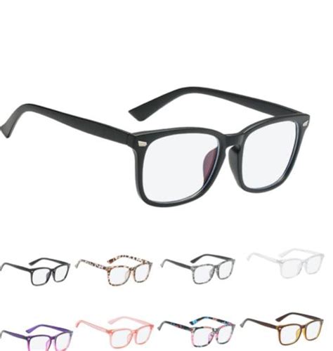 Tijn Blue Light Blocking Glasses Square Nerd Eyeglasses