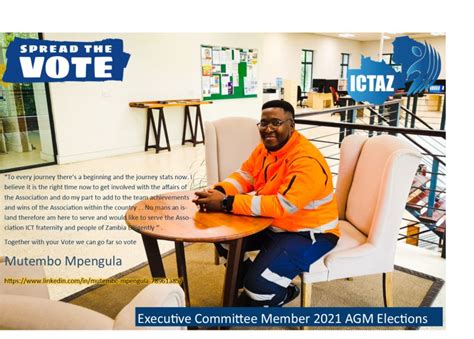 Mutembo Mpengula On Linkedin Vote For Mutembo Mpengula As Executive