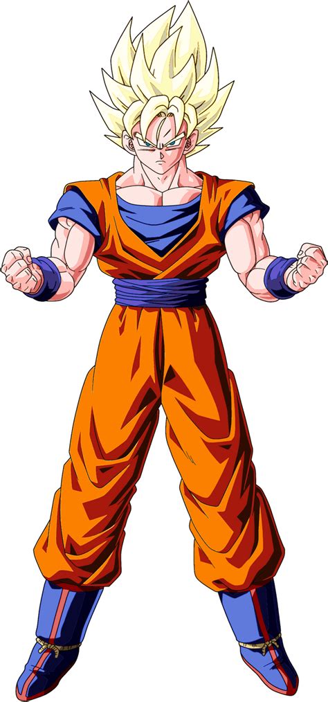 Download Super Saiyan Transformation Anime Characterpng