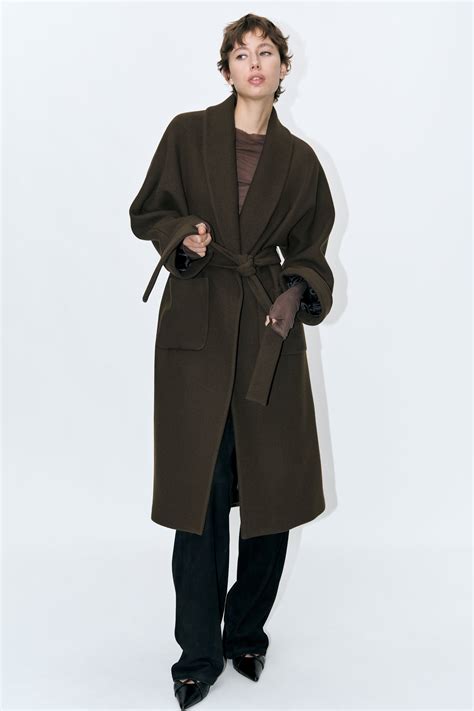 Zara Vented Manteco Wool Coat Zw Collection Mall Of America®