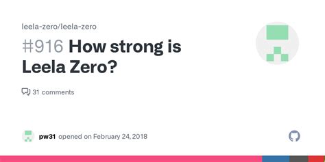 How Strong Is Leela Zero · Issue 916 · Leela Zeroleela Zero · Github