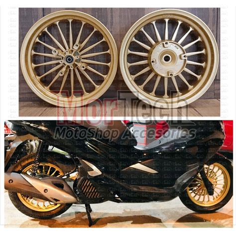 Jual Velg Pelek Tapak Lebar Rossi Model Daytona Palang All New PCX Lokal PCX Ring