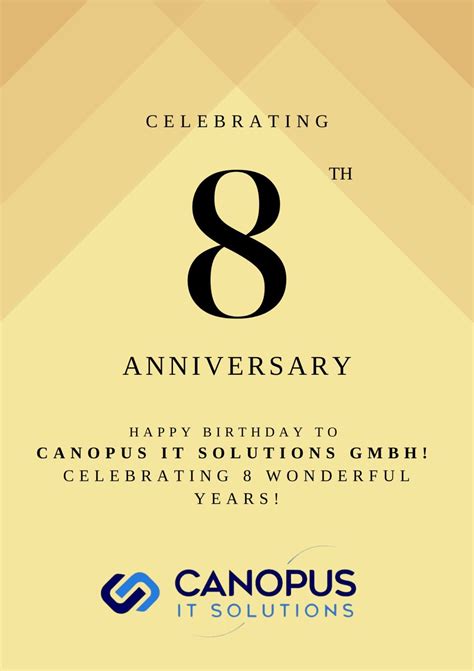 Canopus It Solutions Gmbh On Linkedin Happy Birthday To Canopus It Solutions Gmbh Celebrating