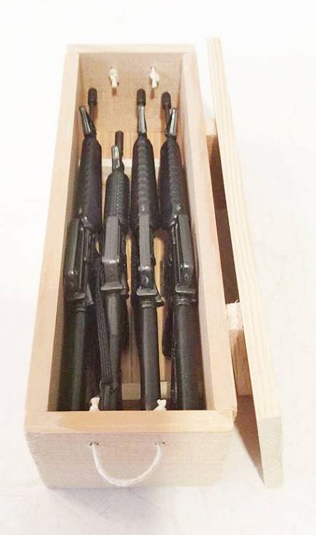 Wooden Military Rifle Crates