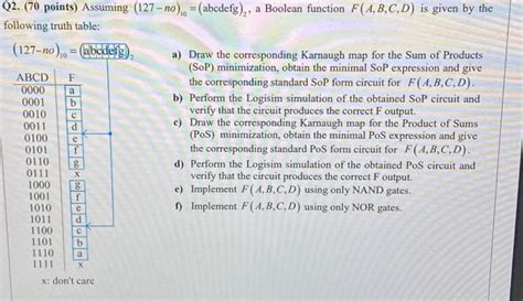 Solved Q2 70 Points Assuming 127−no 10 Abcdefg 2 A