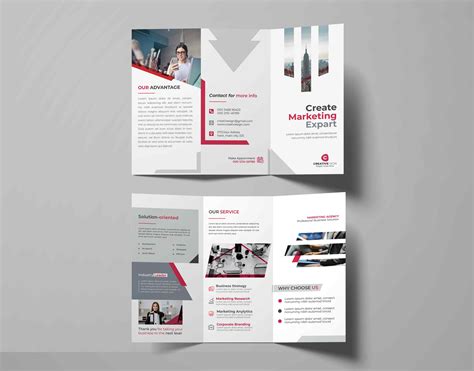 Modern Tryfold Brochure Design For Corporate Business Behance