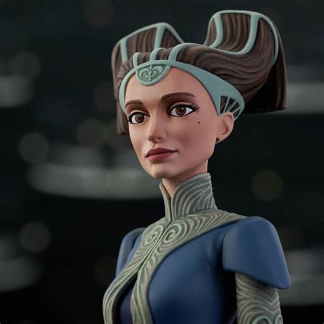 Padme Amidala Bust Star Wars The Clone Wars Kikatek Uk