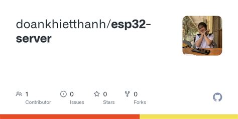 GitHub Doankhietthanh Esp Server