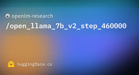 Openlm Research Open Llama B V Step Discussions