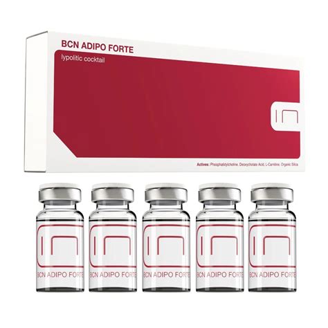Adipo Forte Bcn Institute Lipolysis Injection 5 Vials Of 10ml Adipo