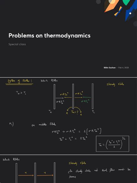 Problems On Thermodynamics With Anno Pdf