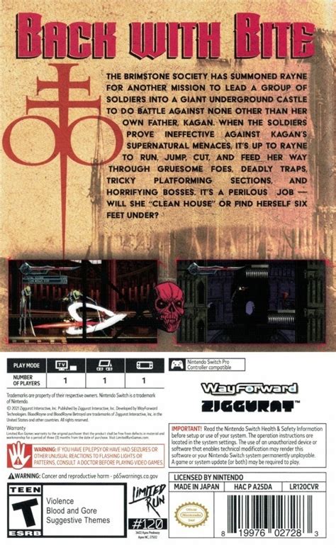 Bloodrayne Betrayal Fresh Bites Box Shot For Playstation 5 Gamefaqs