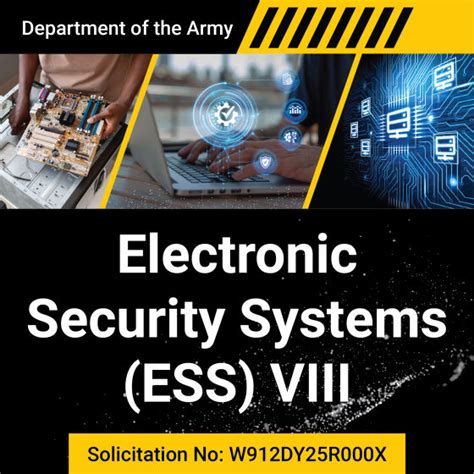 Ess Viii Federal Contract Advanced Electronic Security Systems