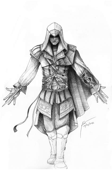 Pin On Dessin Moto Assassins Creed Art Assassins Creed Artwork