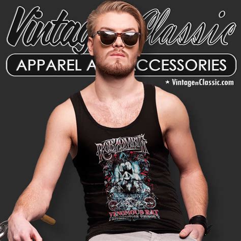 Rob Zombie Shirt Venomous Rat Regeneration Vendor Vintagenclassic Tee