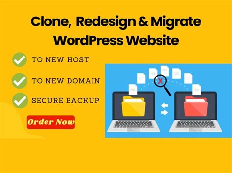 Redesign Copy Migration Clone Or Move Wordpress Website Upwork