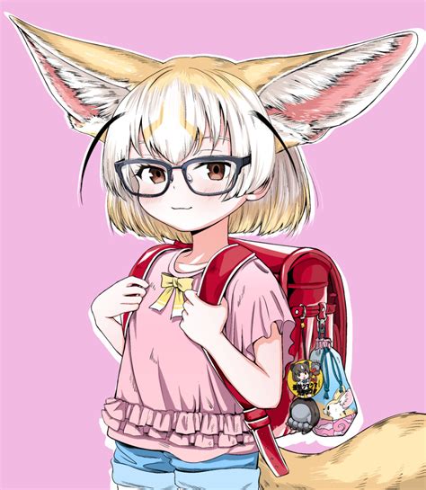 Safebooru 1girl Akegata Tobari Animal Ear Fluff Animal Ears Backpack