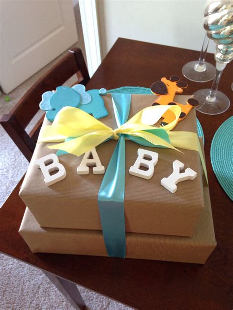 Baby Shower Gift Wrapping Gift Wrapping Baby Shower Gifts Creative