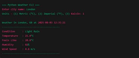 Build A Weather App In Python Using The Openweathermap Api