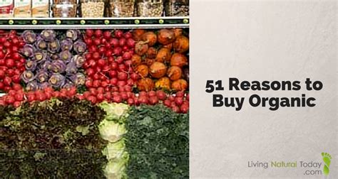 51 Reasons It Is Beneficial To Choose Organic Food