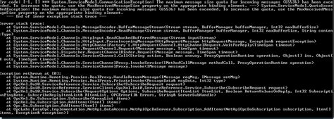 Opc Labs Opc Xml Da There Are Many Sockets Open In Subscription Mode