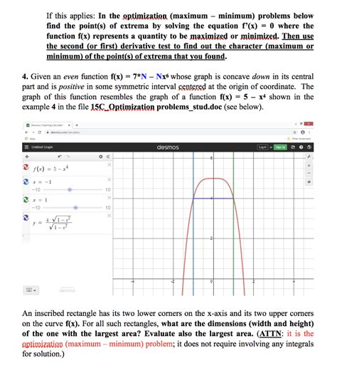 Solved If This Applies In The Optimization Maximum Chegg